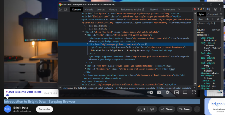 如何用 Python 抓取 YouTube 指南