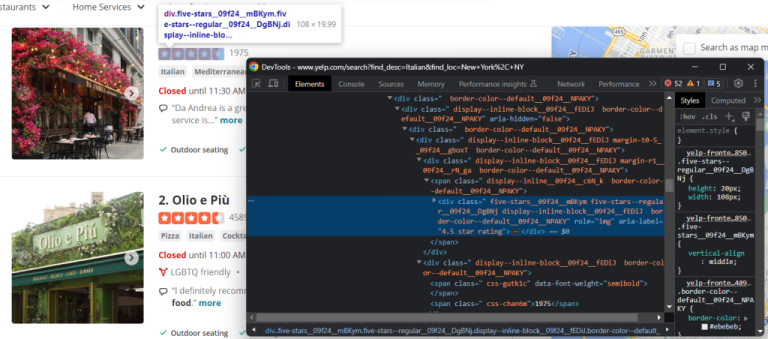 如何用 Python 抓取 Yelp 数据指南