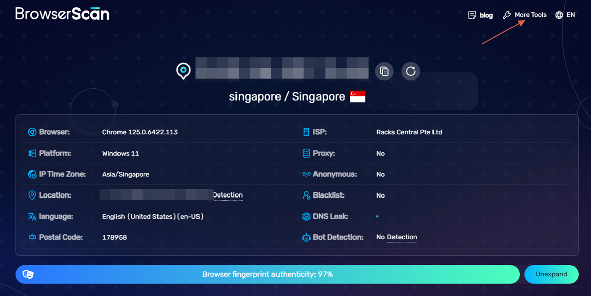 BrowserScan代理集成 - 所有代理类型免费试用