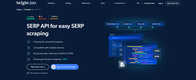 2025 年十佳 SERP Scraper API