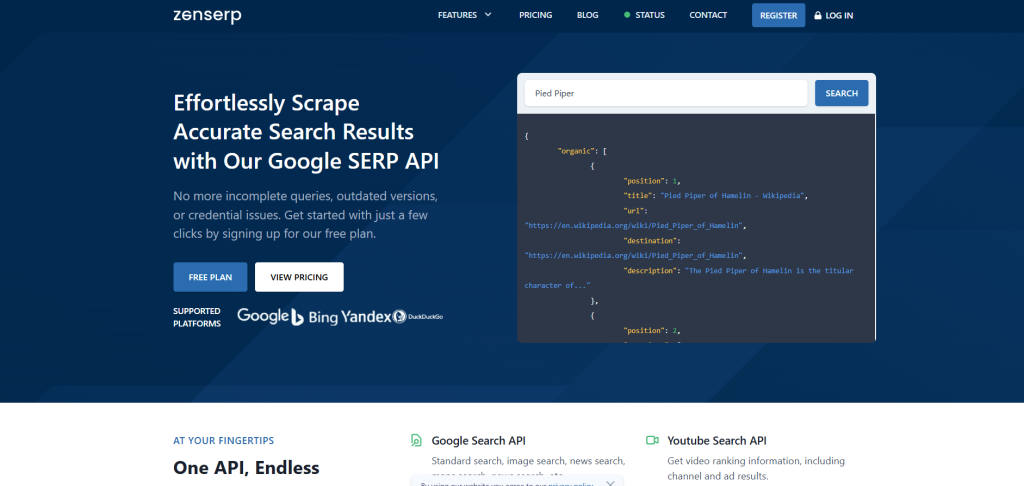 2025 年十佳 SERP Scraper API