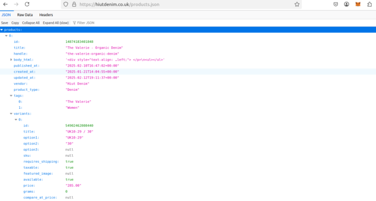使用 Python 爬取 Shopify 商店的指南