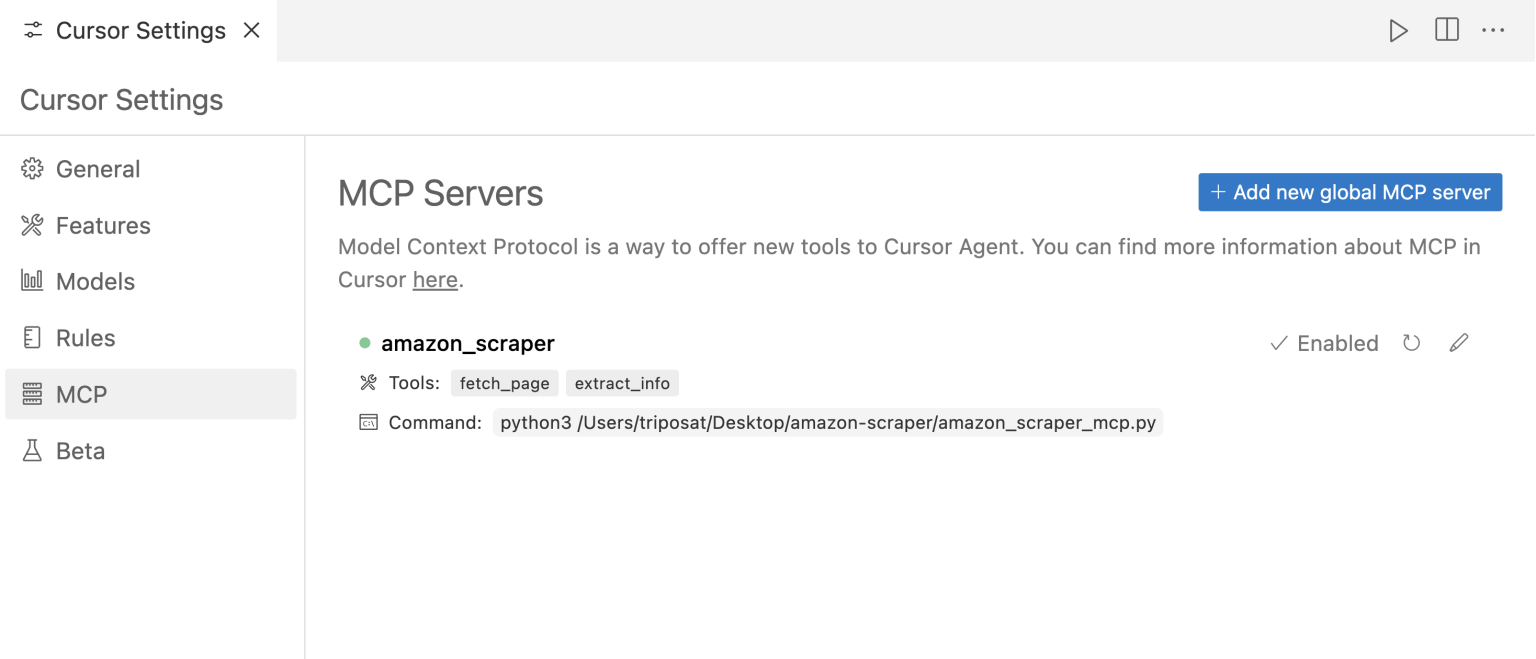 构建 MCP 服务器用于网络爬取：分步指南